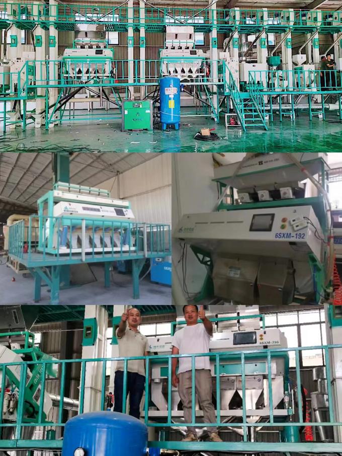 high speed FPGA Spectrum Optical Color Sorter Machine For Lentils
